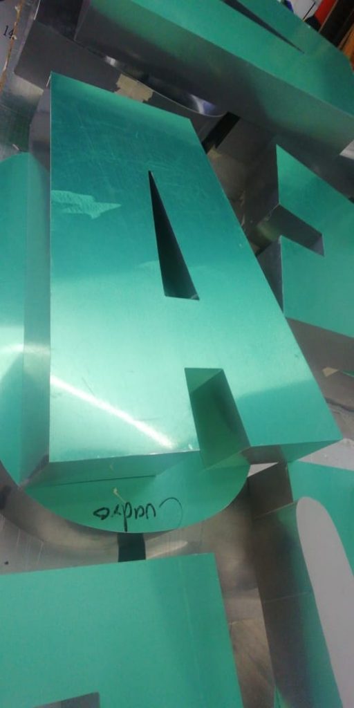 Letras 3D - Toc Toc Soluciones Gráficas.